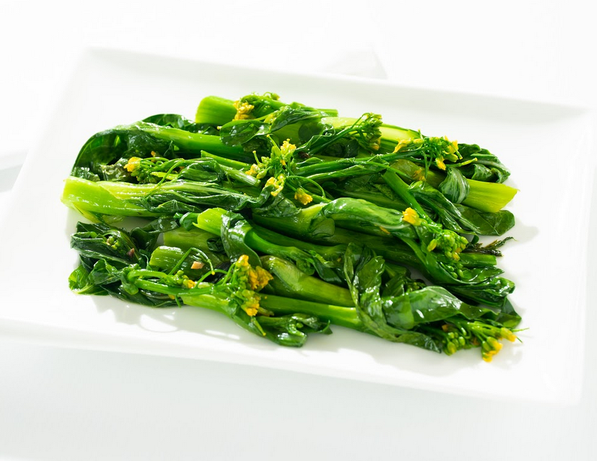 Stir fried choy sum with ginger | Vegetables.co.nz
