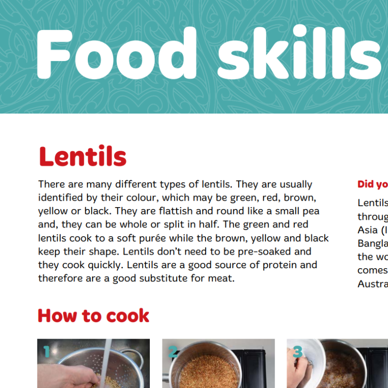 Cooking lentils | Vegetables.co.nz