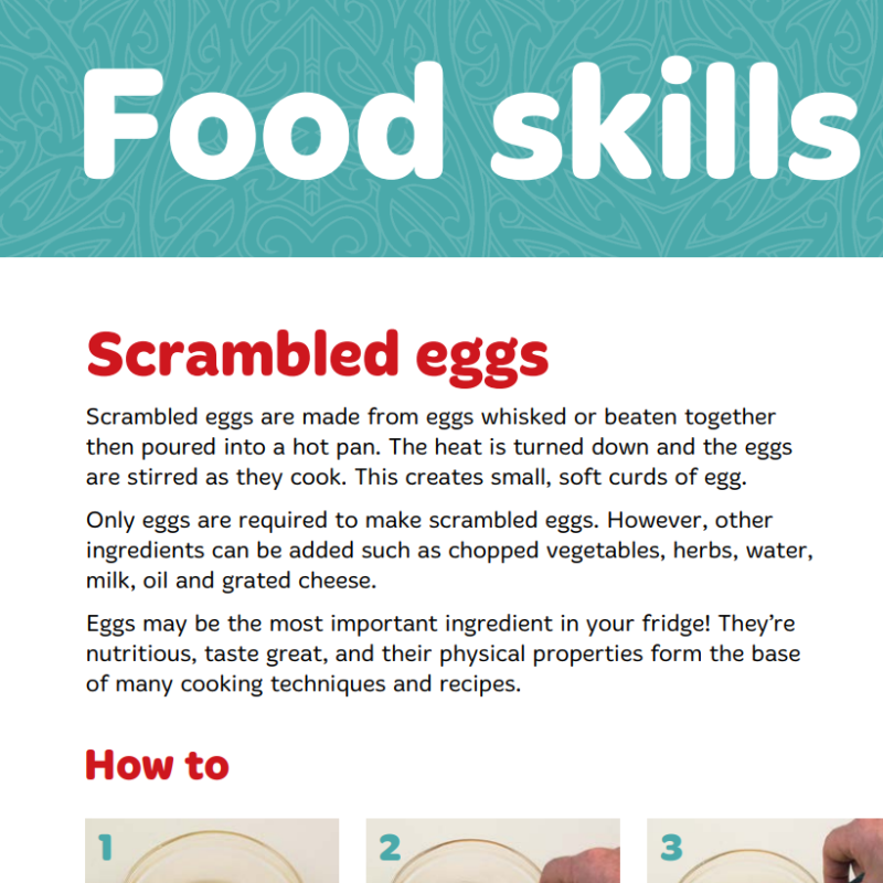 Scrambling Eggs | Vegetables.co.nz